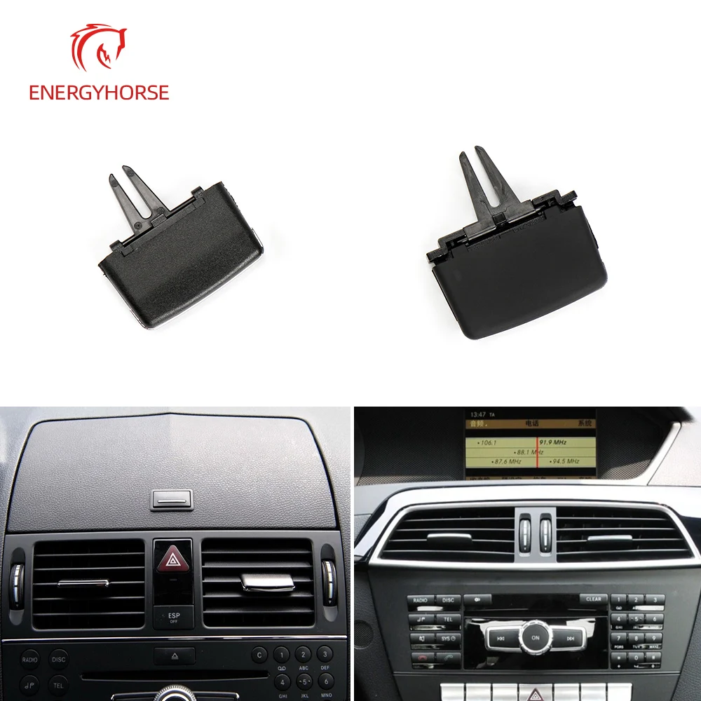 For Mercedes W204 X204 Car Front Air Conditioning AC Vent Grille Clip ...