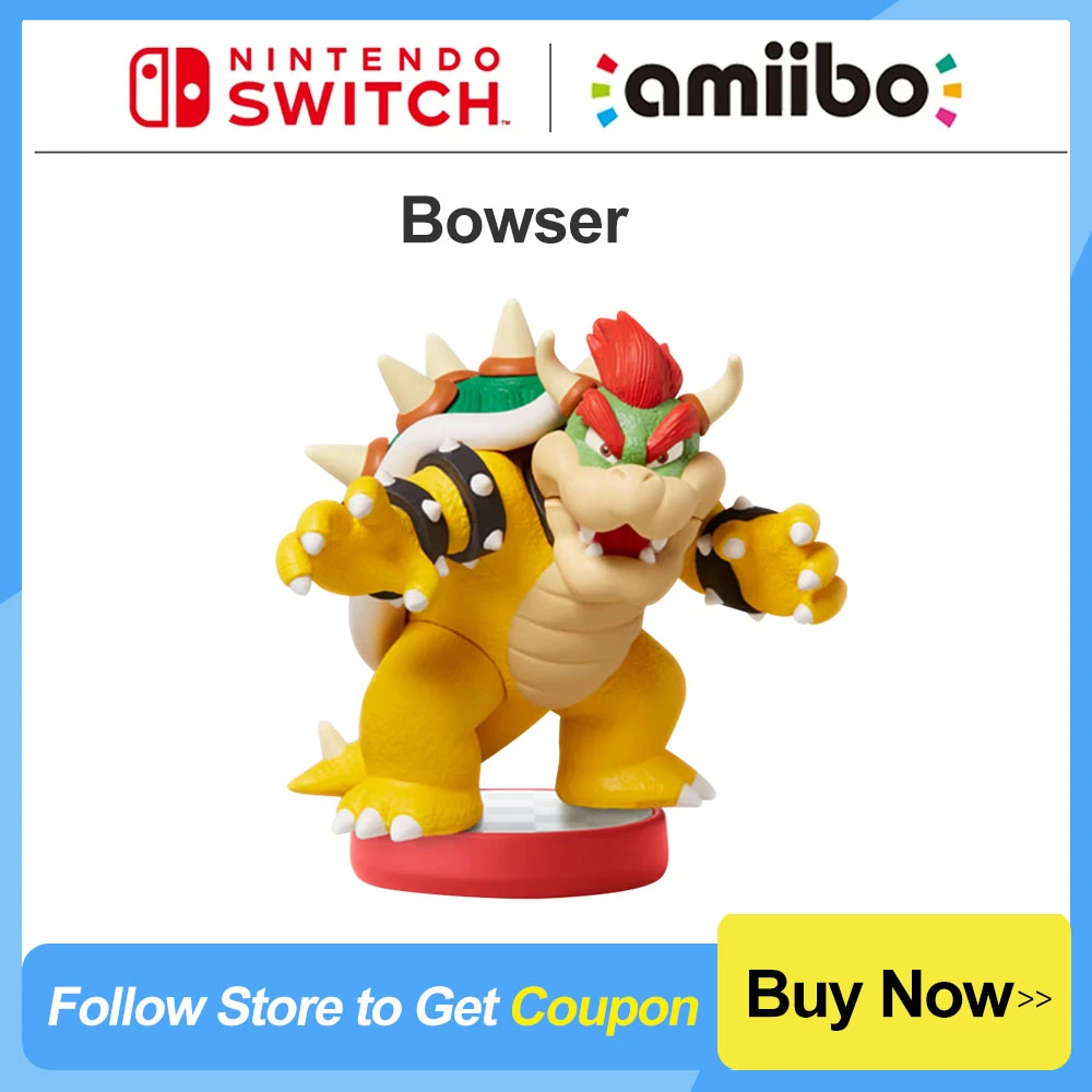 Nintendo Switch Amiibo Bowser for Nintendo Switch and Nintendo Switch OLED Console Game ...