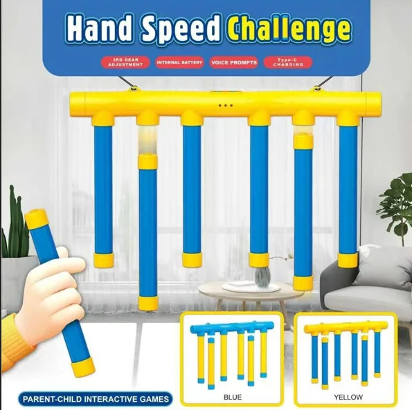 1Set Challenge Falling Sticks Game Set Training Reaction Ability Puzzle ...