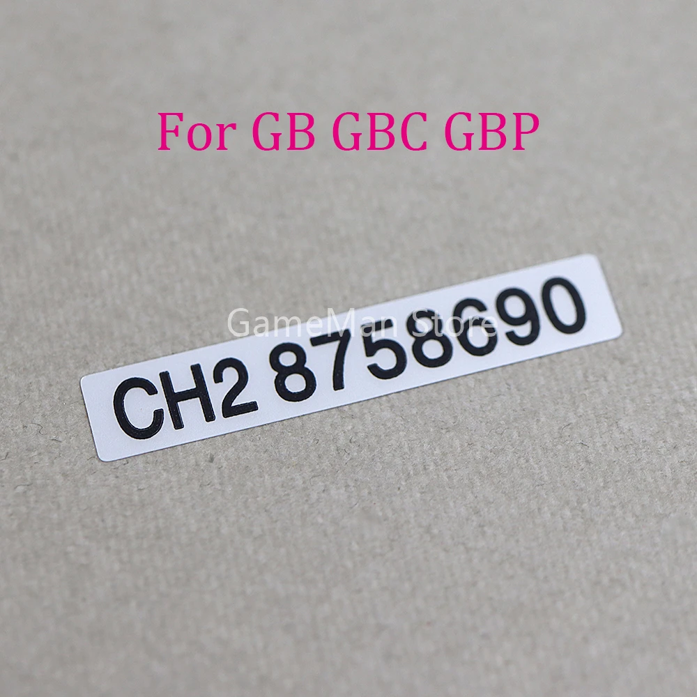 10pcs-Serial-Number-Sticker-Back-Label-for-Gameboy-GB-GBC-GBP-Game ...