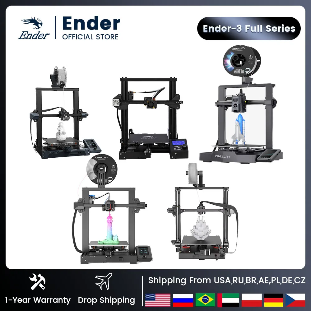 Creality 3D Ender-3 V3 KE Ender 3 S1 Pro Ender-3 Neo Ender-3 S1 Ender-3 ...