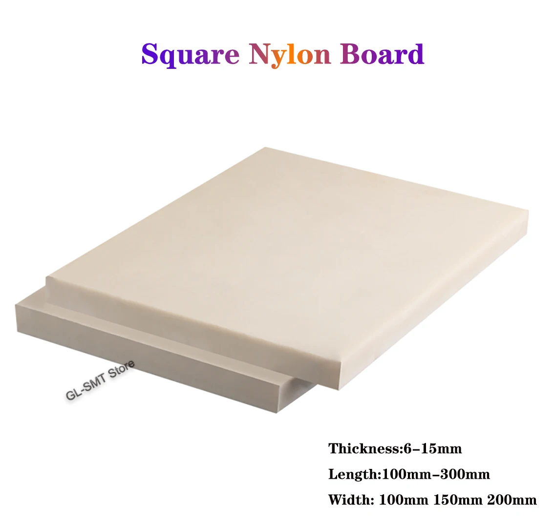 Square-Nylon-Board-Thickness-6-15mm-Plastic-Insulation-Sheet-DIY-Tool ...