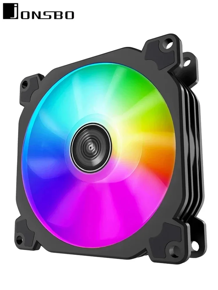 JONSBO-FR-925-RGB-92mm-High-Air-Volume-RGB-Light-Effect-Case-Fan-PWM ...