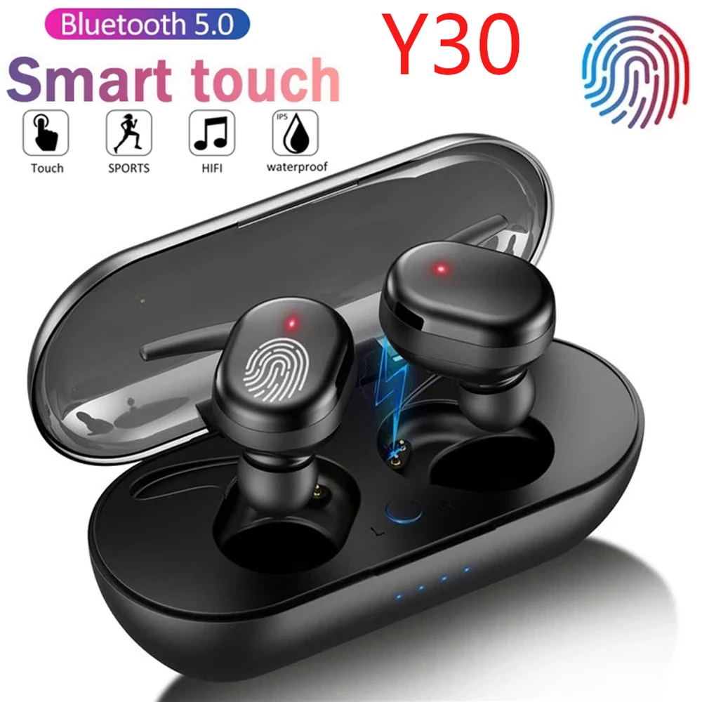 New-Y30-TWS-Wireless-Bluetooth-headset-HD-Stereo-Noise-cancelling ...