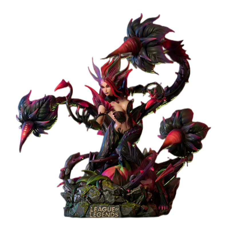 Estúdio de League of Legends Action Figure, Lol Zyra Rise of the Thorns Game, Kit de Garagem ...