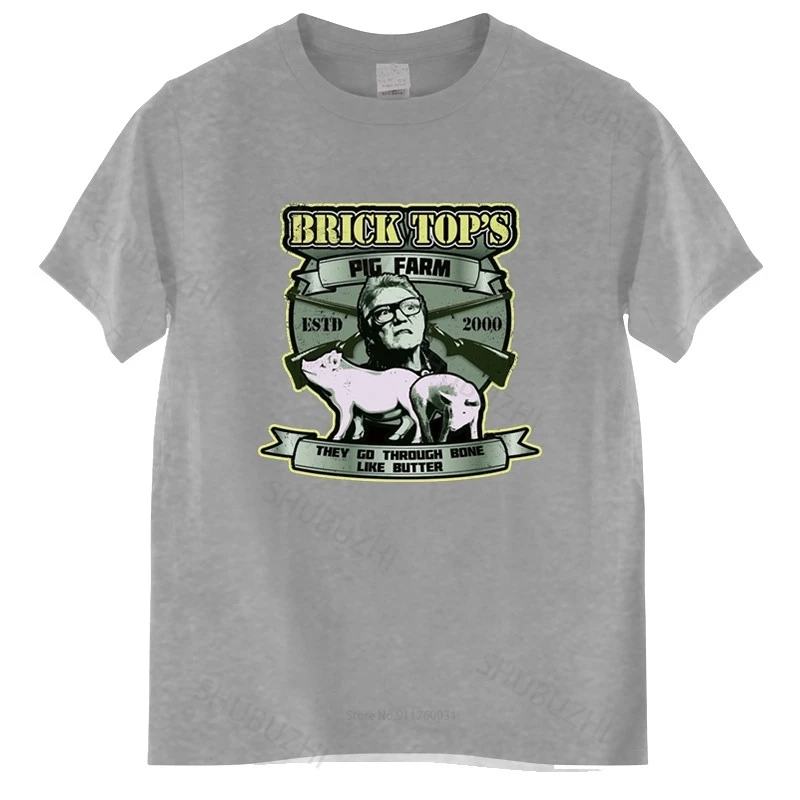 New-Arrived-Mens-t-shirt-Men-tshirt-Bricktops-pig-farm-Brick-Top-Snatch ...