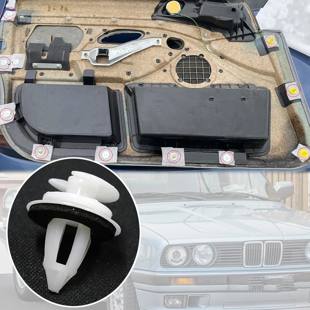 10Pcs For BMW E30 1982 - 1988 1989 1990 1991 1992 1993 1994 315 316i ...