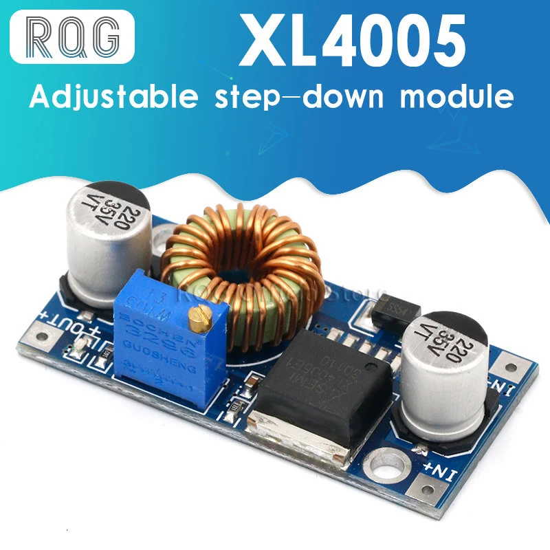 Xl4005 Dsn5000 Beyond Lm2596 Dc-dc Adjustable Step-down 5a Power Supply Module,5a Large Current ...