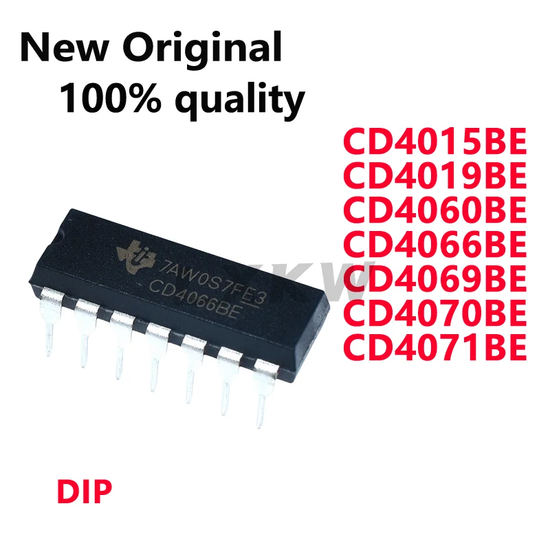 10-PCS-New-CD4015BE-CD4015-CD4019BE-CD4019-CD4060BE-CD4060-CD4066BE ...