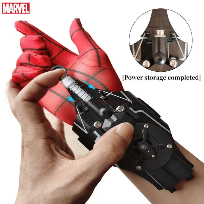 Spiderman Web Shooters Toys Spider Man Wrist Launcher Cosplay Peter ...
