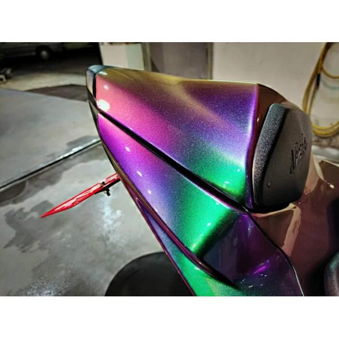 Intense Super Chrome Color Shifting Car Paint Color Pearls Chameleon ...