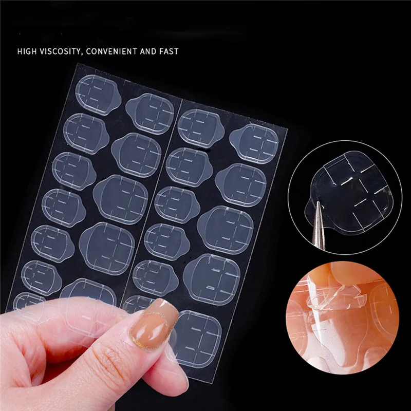 Nail-Jelly-Glue-Double-Sided-False-Nails-Sticker-Adhesive-Tabs ...