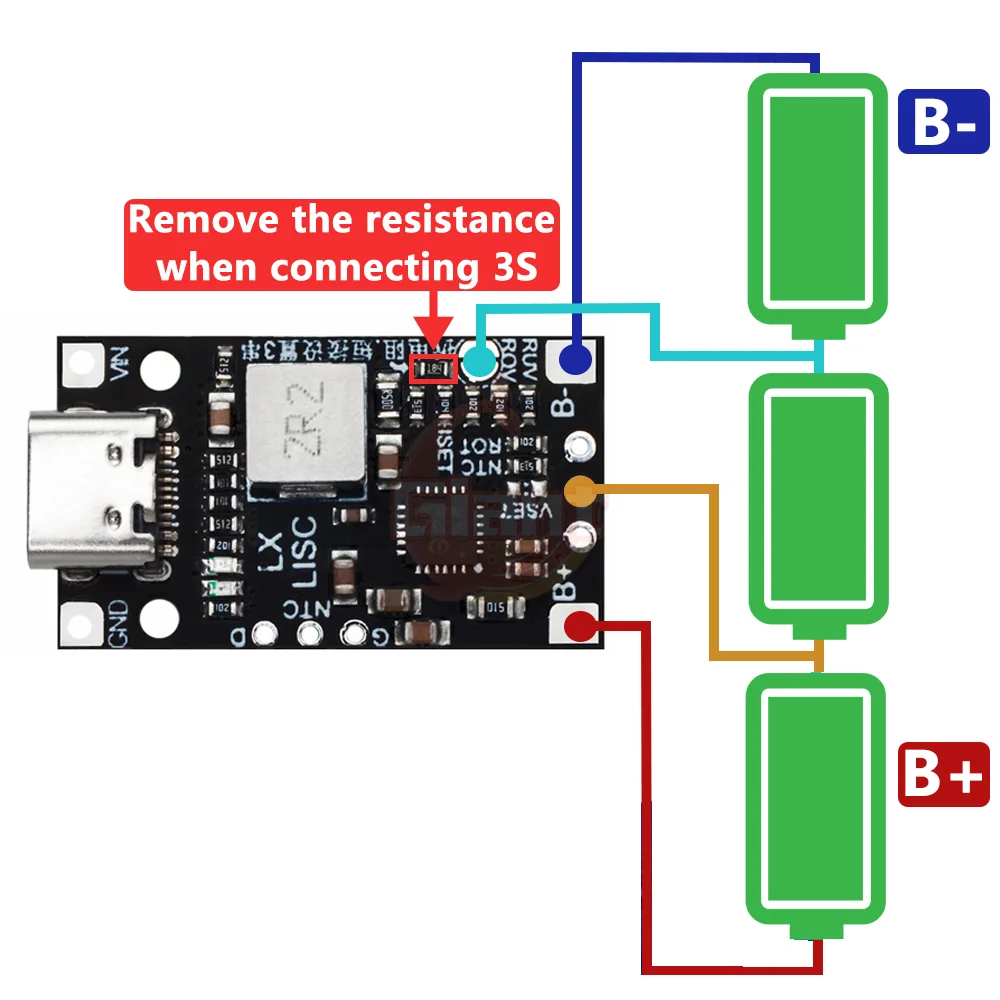3-7V-Step-Up-Module-Power-Supply-Converter-Module-18650-Lithium-Battery ...