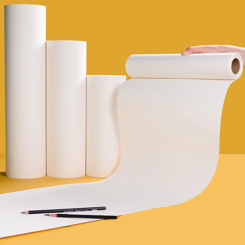 10-50M-Long-Roll-Sketch-Paper-Art-Students-Special-Thickened-Graffiti ...