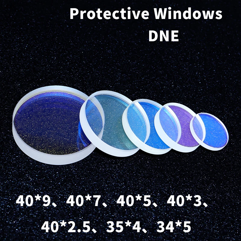 Fiber Laser Protective Windows 34*5 Quartz Fused Silica 1064 Dne Fiber ...