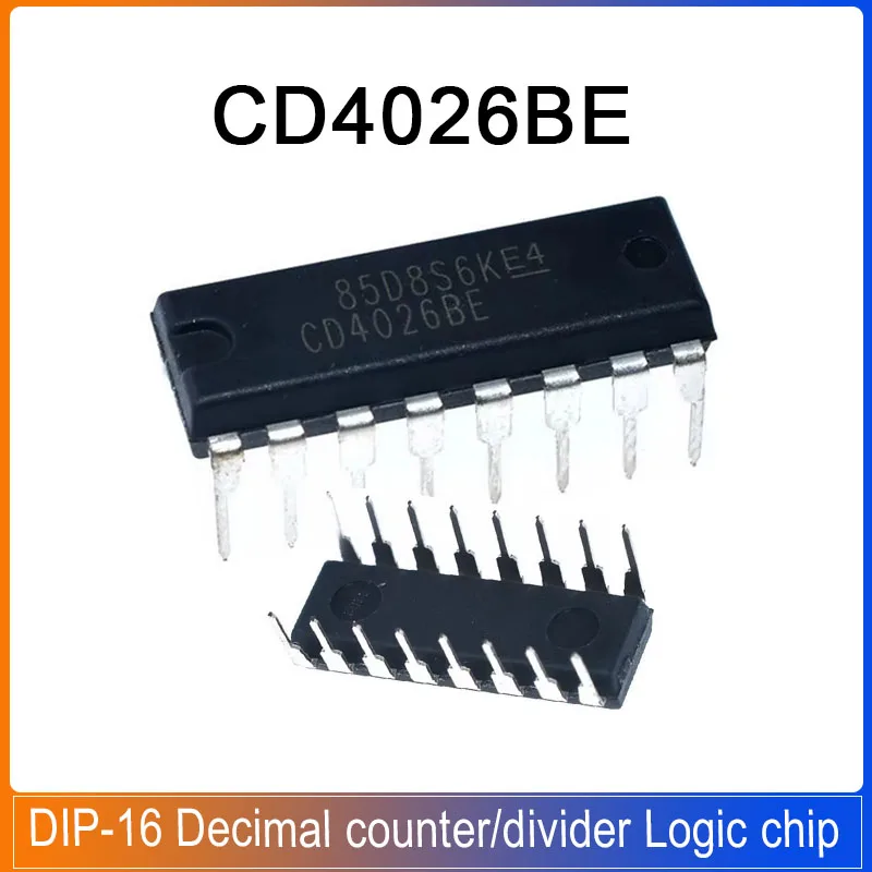 10PCS-CD4026BE-DIP-16-CD4026-Decimal-counter-divider-Logic-chip.jpg