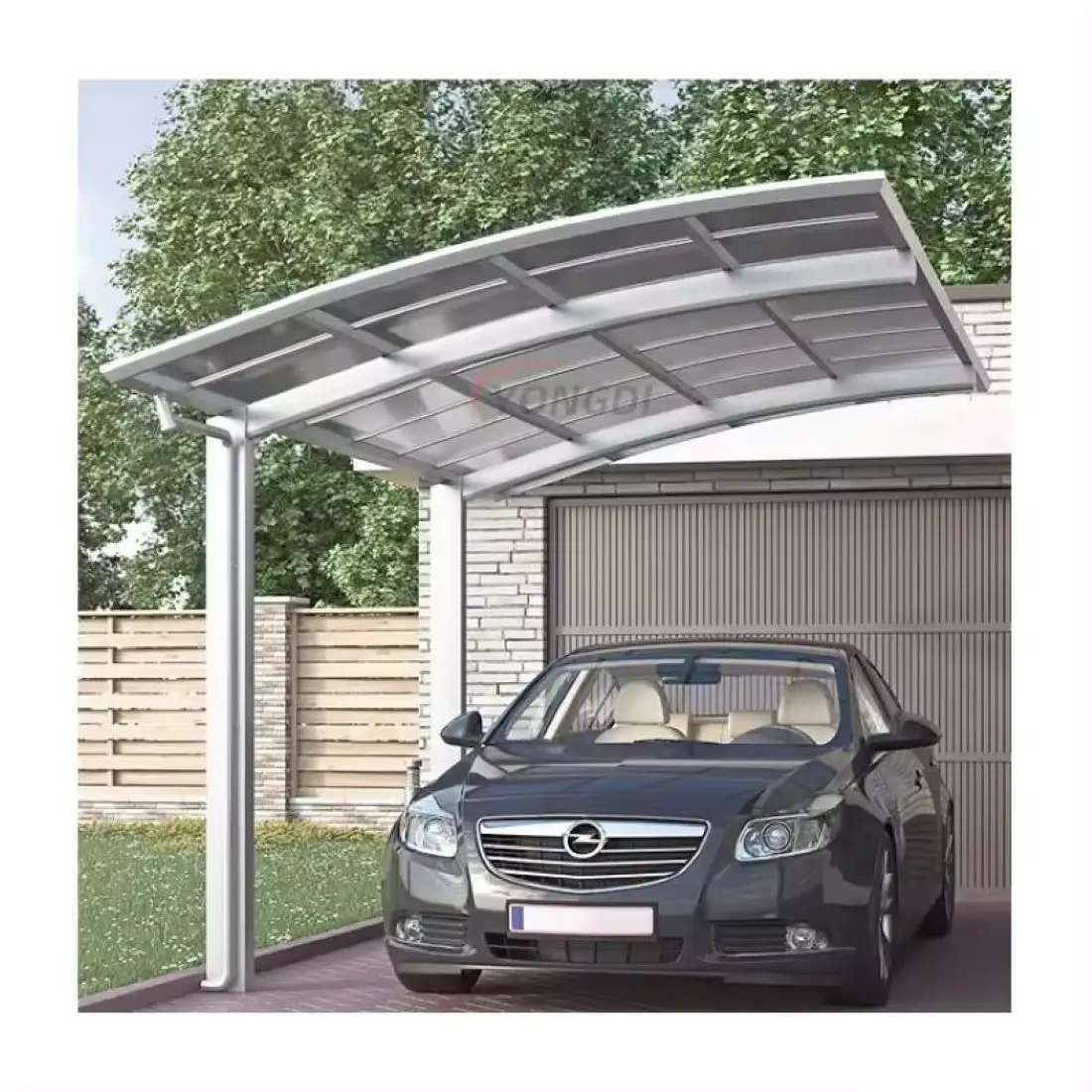 Custom-size-car-tent-garage-canopy-metal-aluminum-frame-fixed-computer ...