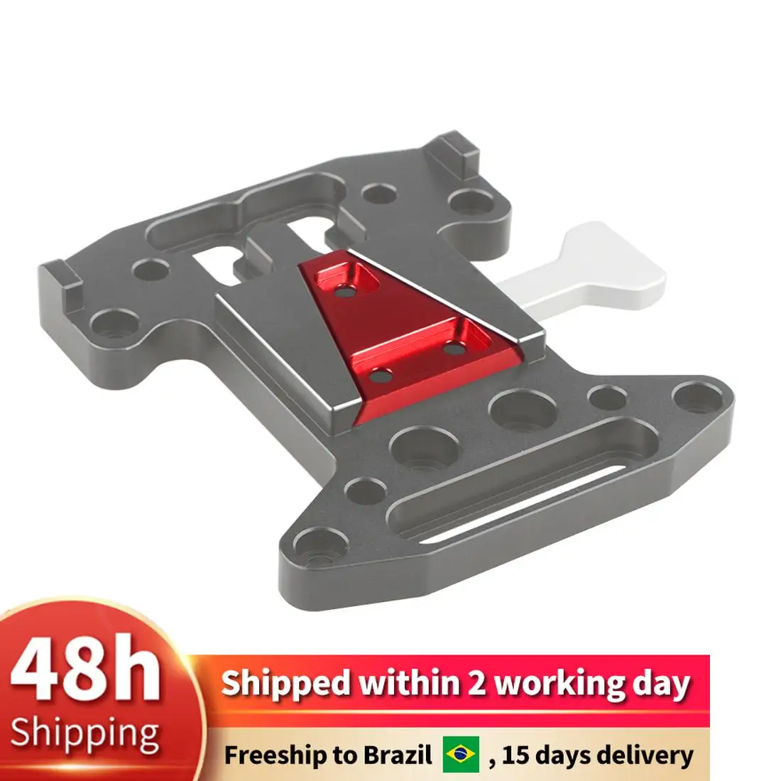 Universal V Mount Adapter Plate Alloy V-lock Male Connector Plug Socket ...