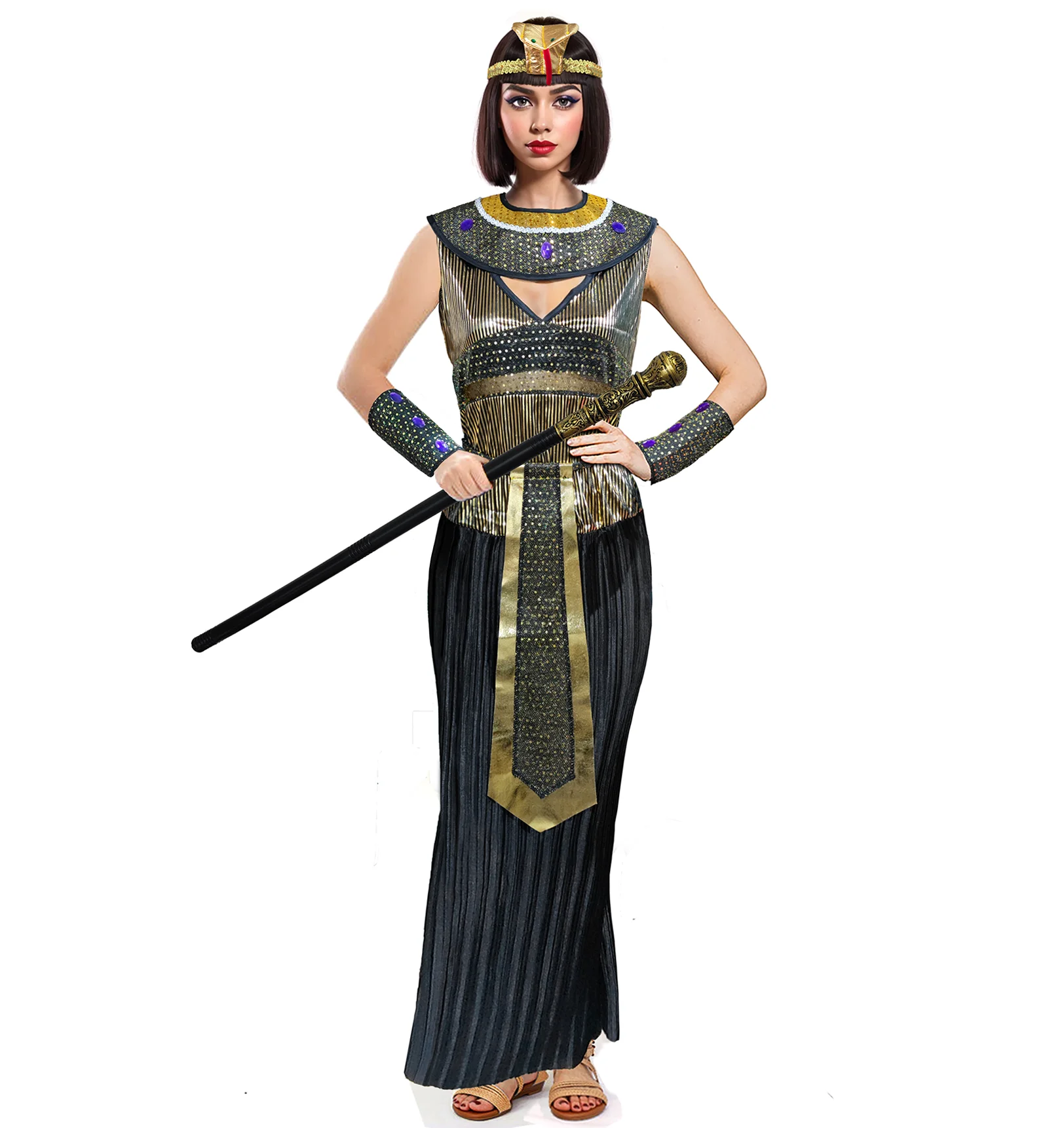 Egyptian-Costume-for-Women-Egypt-Queen-Cleopatra-Costumes-Set-Adult ...