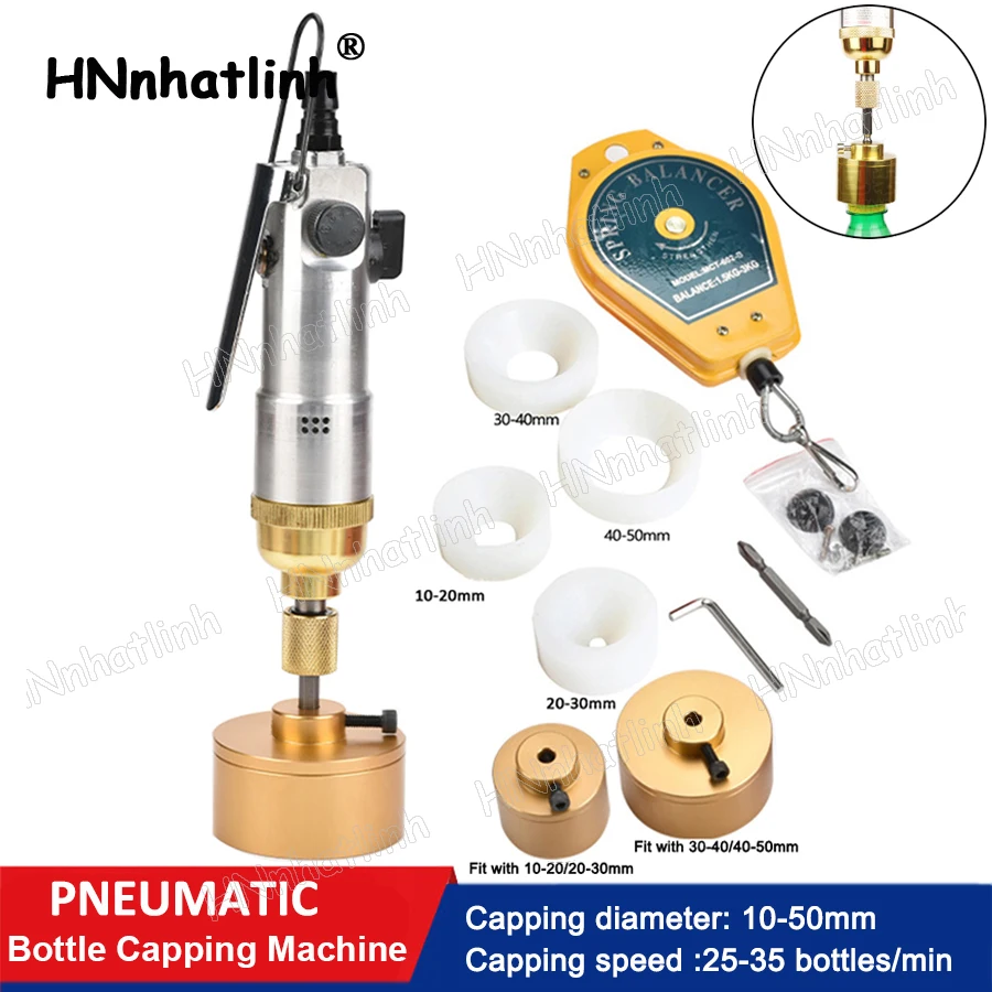 10-50mm-Handheld-Pneumatic-Capper-Plastic-Bottle-Sealing-Capping-Sealer ...