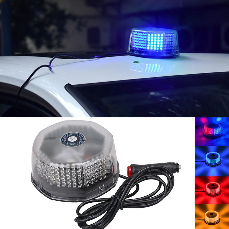 240LED-Flashing-Strobe-Light-Car-Roof-Top-Emergency-Warning-Light ...