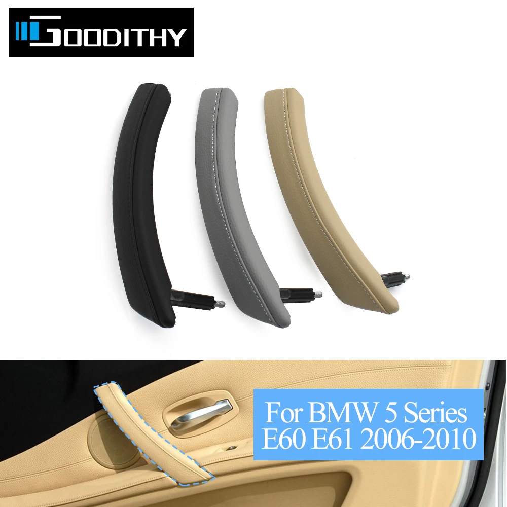 LHD-RHD-Front-Rear-Door-Inner-Pull-Handle-Armrest-Leather-Cover ...