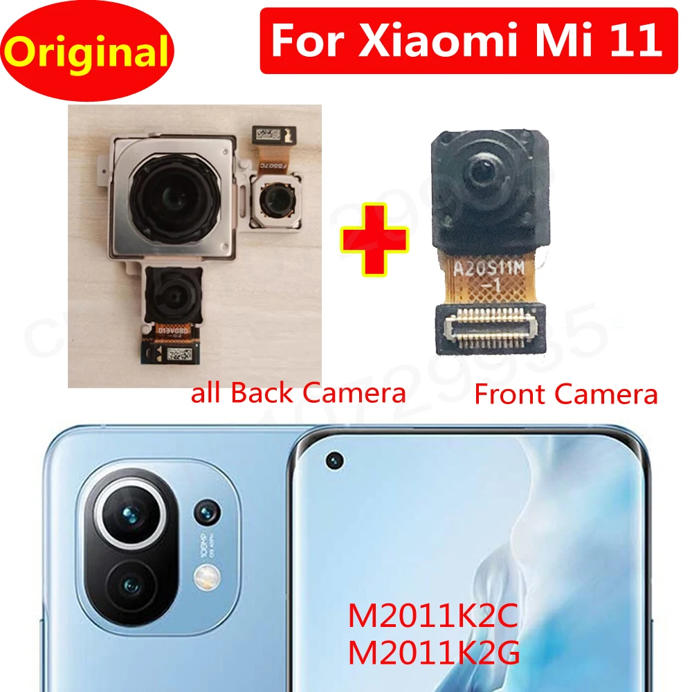 Frente-Original-Enfrentando-Selfie-Cam-para-Xiaomi-Mi-11-5G-Traseira ...