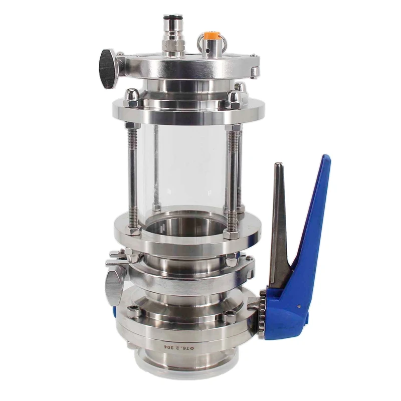 Oxygen Free Tri Clamp Dry Hopper Pro 3"TC Homebrew Fermenter Parts ...