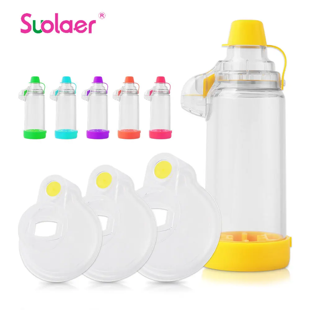 Portable-Inhaler-Cup-Universal-Nebulizer-Spacer-Mist-Storage-Tank ...