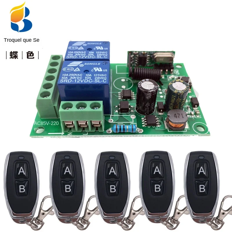 Mando a distancia inalámbrico Universal, receptor y transmisor de relé ...