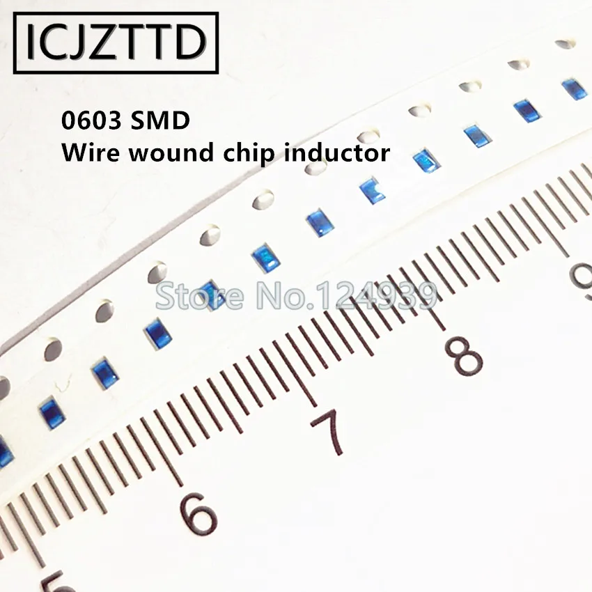 0603 SMD Wire Wound Chip Inductor 120NH 150NH 160NH 180NH 200NH 220NH ...