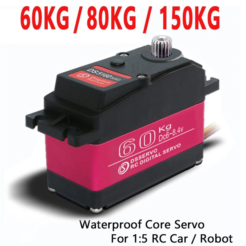 1X baja 5B servo 1/5 60Kg 80Kg 150Kg high torque Digital Servo for ...