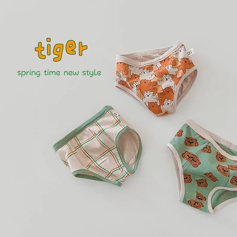 Boys Briefs Tiger
