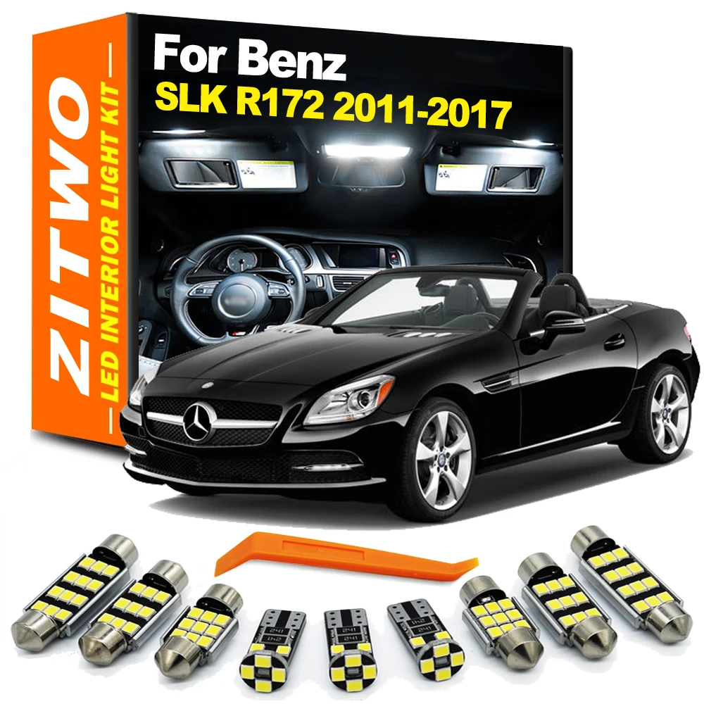 ZITWO-10Pcs-LED-Interior-Light-Door-Foot-Bulb-Trunk-Lamp-Kit-For ...