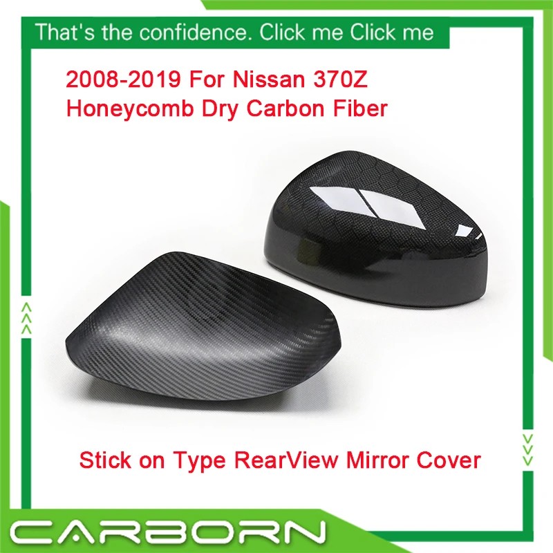 Stick on Type 3K Twill/Forged/Honeycomb Dry Real Carbon Fiber Mirror ...