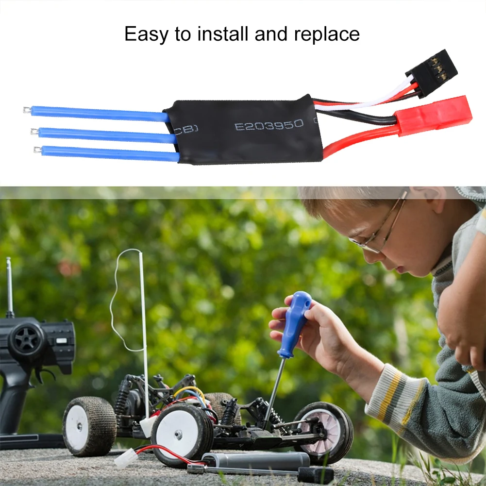 18A Electric Speed Controller JST Plug Female 2S 7.4V RC Car Speed ...