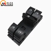 5ND959857 Power Window Master Switch Control Button For VW Jetta Tiguan ...