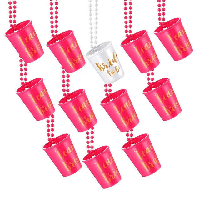 Bride-To-Be-Cup-Bachelorette-Hen-Party-Team-Bride-Plastic-Shot-Glasses ...