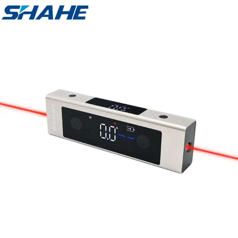 SHAHE-2-In-1-Laser-Level-Ruler-Type-C-Double-Laser-Angle-Ruler ...