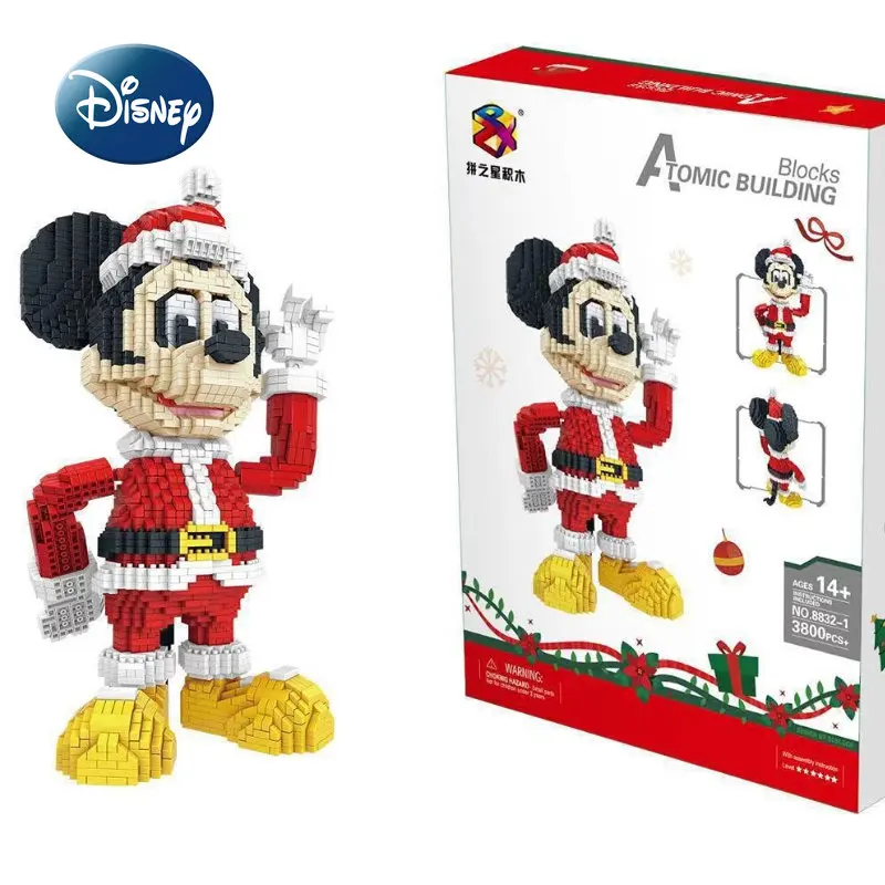 Disney Mickey's New Children's Block Toy Cartoon 3D Puzzle Block ...