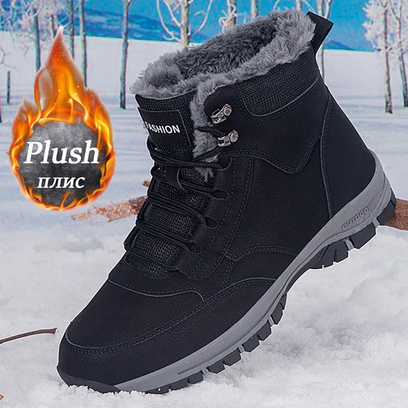 Botas-de-neve-imperme-veis-para-homens-e-mulheres-t-nis-super-quentes ...