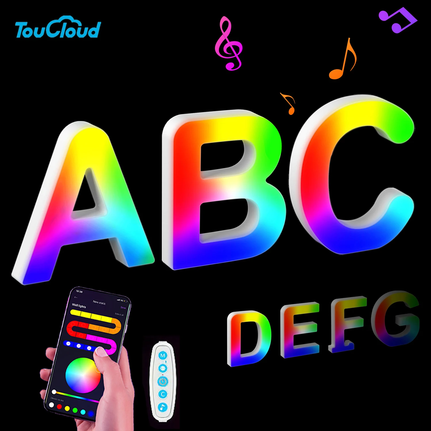 Light-Up-Letters-LED-Letter-Lighted-Letter-Color-Glitter-Alphabet ...