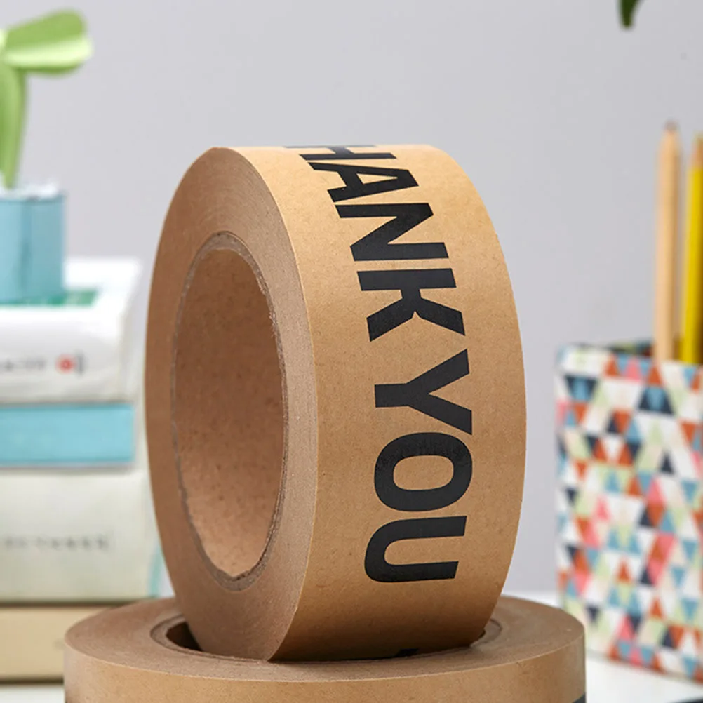 NEW-Self-adhesive-Paper-Tape-Writable-Paper-Pack-Tape-Delivery-Packing ...