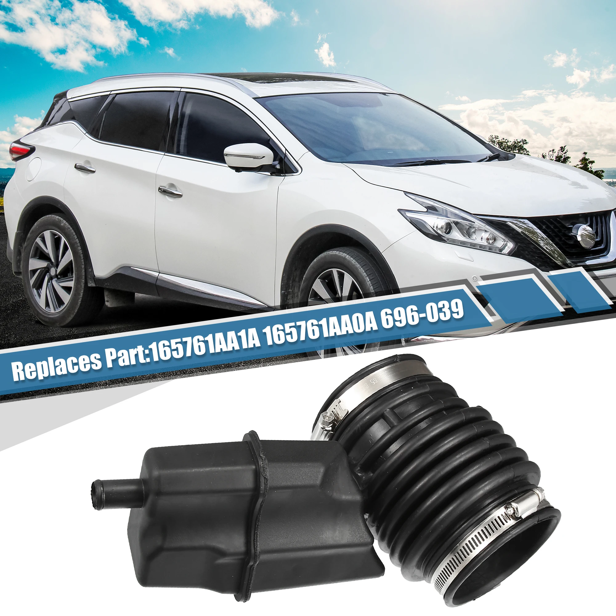 UXCELL-16576-1AA1A-16576-1AA0A-165761AA1A-Car-Air-Cleaner-Intake-Hose ...