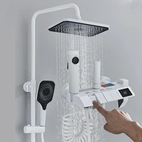 4 Way Mixer Tap Digital Display Shower System Set