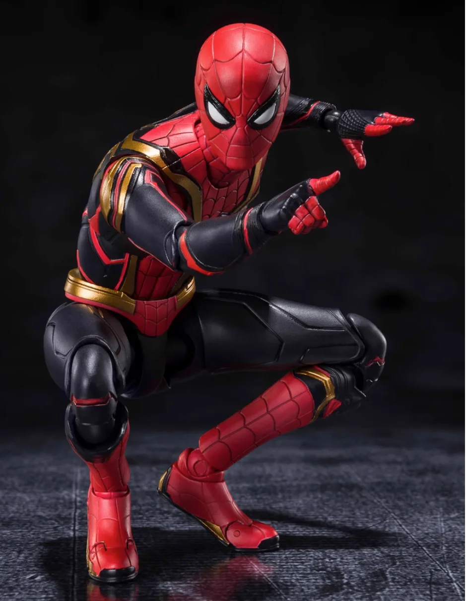 Original SHF Spiderman Tom Holland No Way Home Integrated Suit Final ...