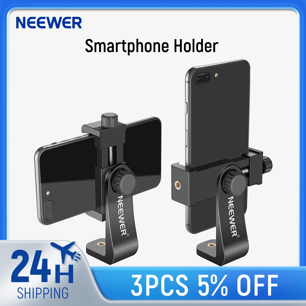 Neewer-soporte-Vertical-para-tel-fono-inteligente-adaptador-de-tr-pode ...