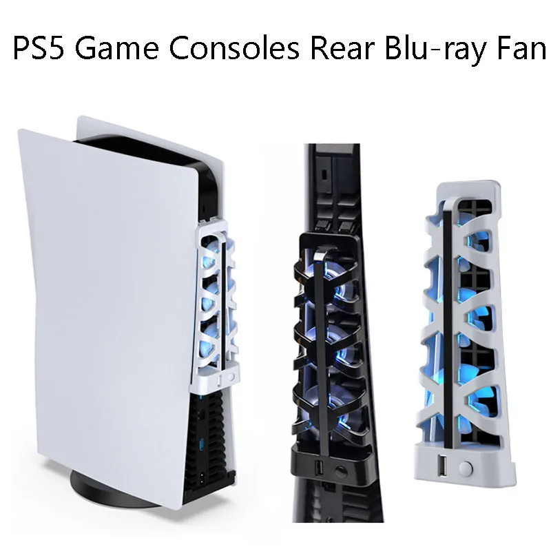 PS5-Game-Consoles-Rear-Blu-Ray-Fan-PS5-Hollow-Digital-Version-Cd-Rom ...