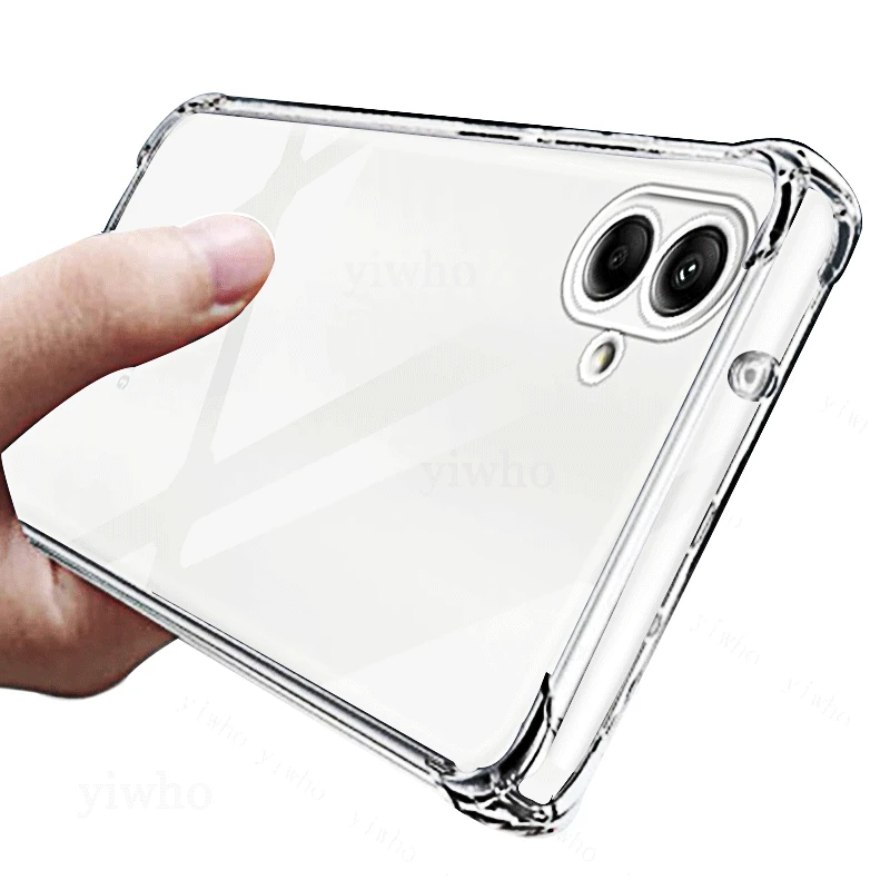 Luxury Clear Soft Silicone Case for Samsung Galaxy A04 Shockproof ...
