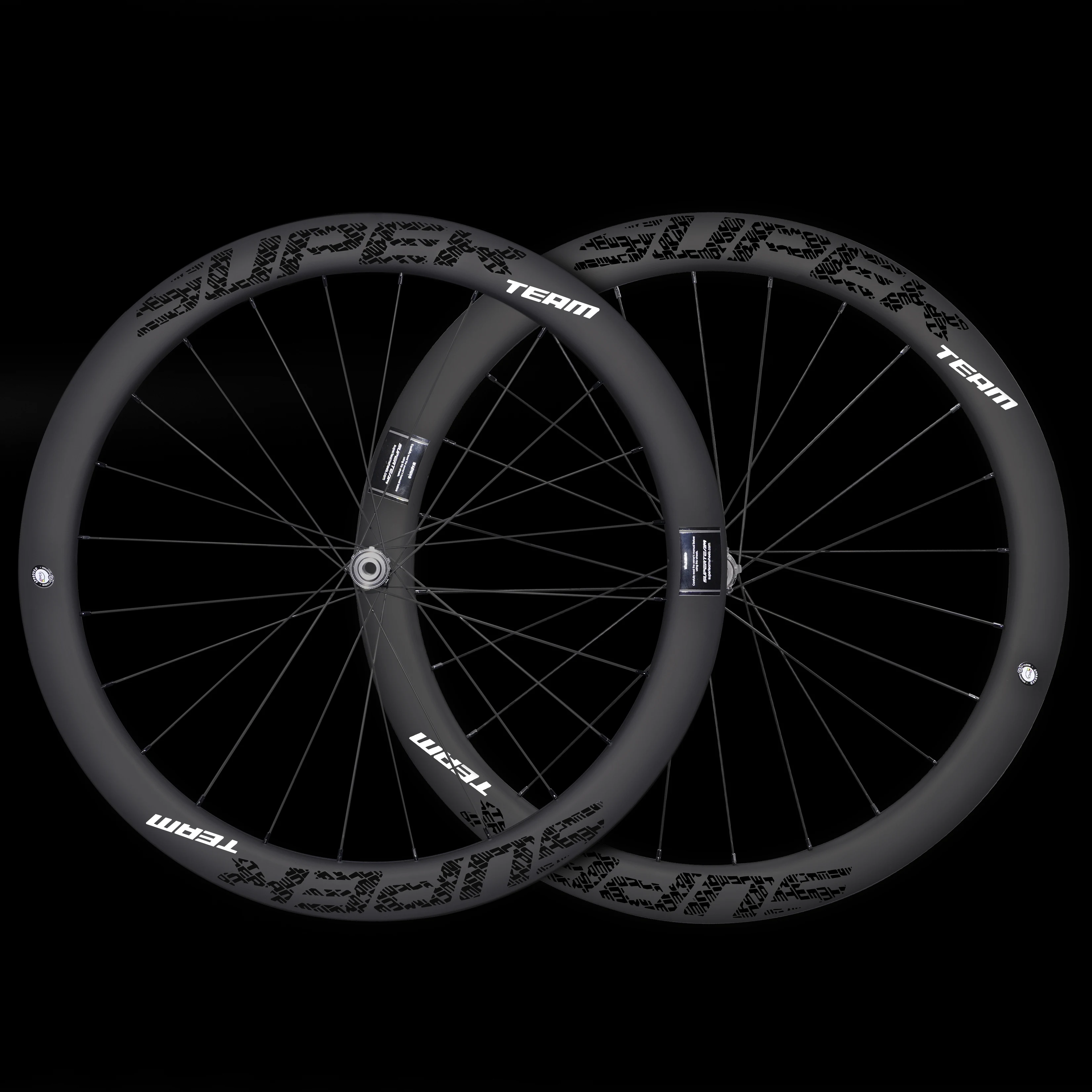 SUPERTEAM Classic PRO Light D28-50 Carbon Wheelset 700C Road Disc Brake ...